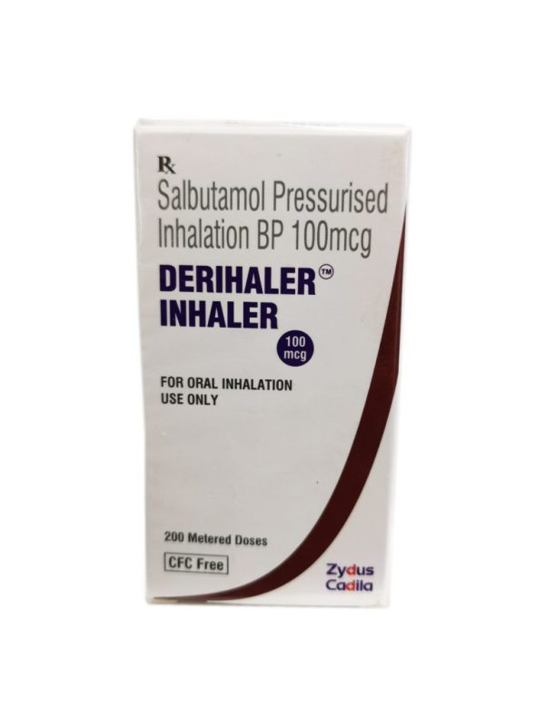 Salbutamol 100mcg Derihaler Inhaler – Health Okay Pharmacy