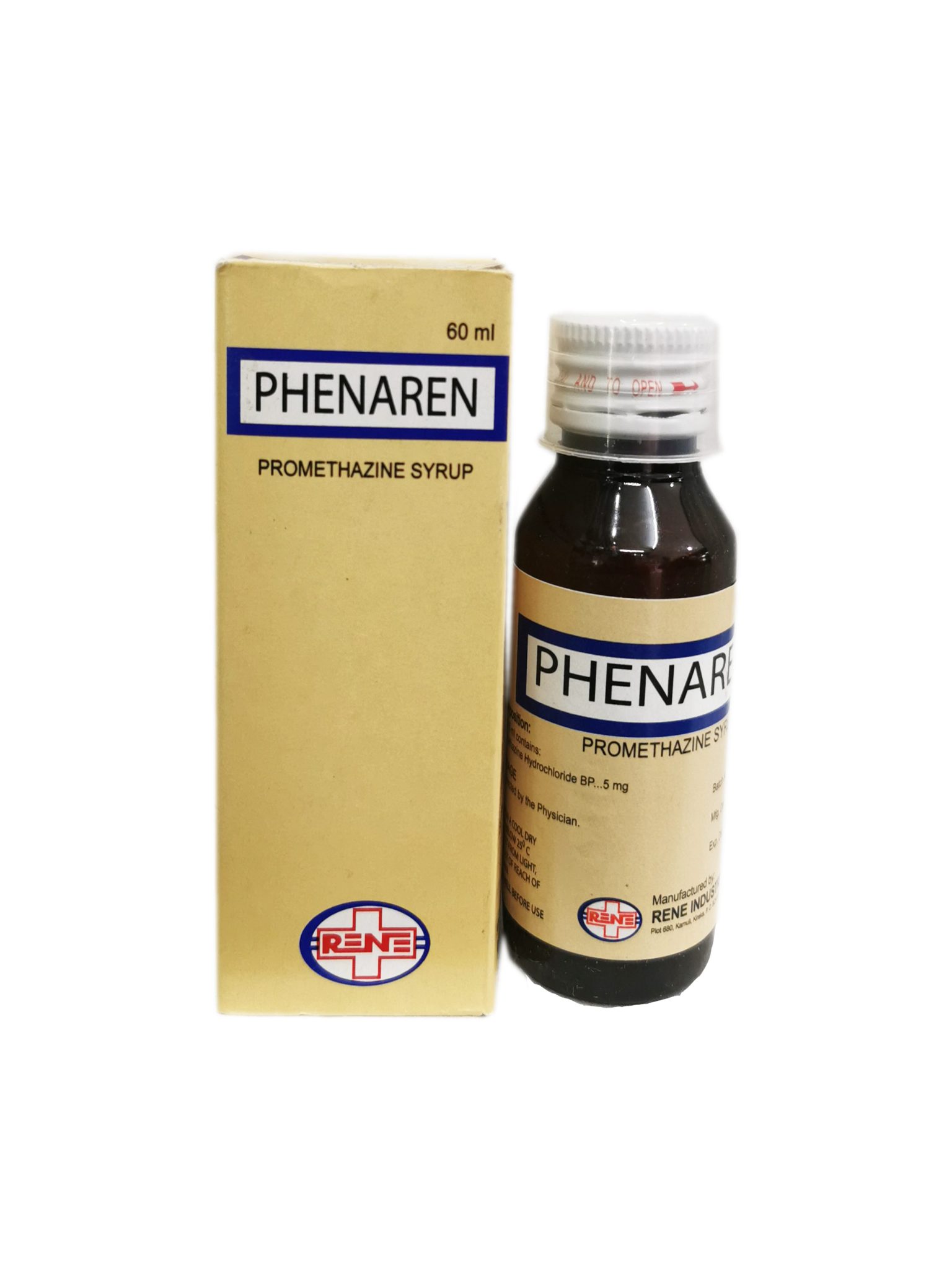 Promethazine Phenaren Syrup 60ml – Health Okay Pharmacy